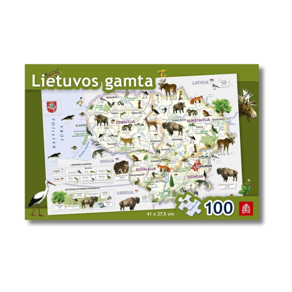 Lithuanian nature. Children puzzle